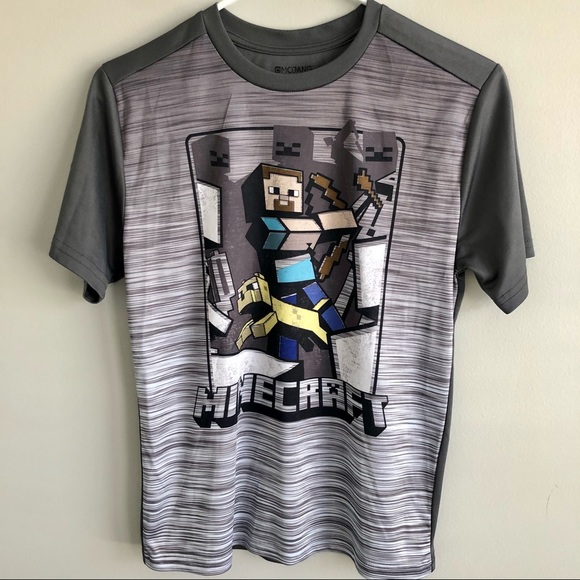 Mojang | Shirts & Tops | Mojang Minecraft Shirt | Poshmark